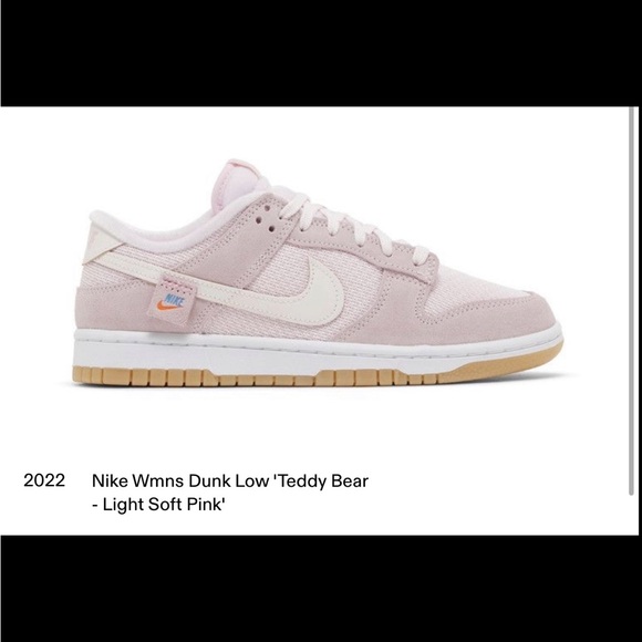 Nike | Shoes | Nike Dunk Low Pink And Cream Sneakers | Poshmark